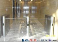 China Drop Arm Turnstile 1200x165x990mm Waterproof Access Control Gate with 304 Stainless Steel IP54 Rating for sale