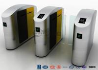 China High Speed Flap Turnstile Access Control System - 40 Persons/Minute, DC24V 20W, 5 Million Cycle Life for sale