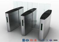 China Stainless Steel Sliding Turnstile Security System - 550mm Passage Width, 30 Persons/Minute Capacity, CE Certified for sale