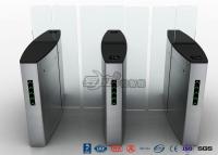 China 304 Stainless Steel Sliding Gate Turnstile - 1400mm × 1000mm Size, 30 Persons/Min Capacity with CE Certification for sale