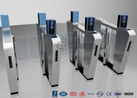 China Waist Height Turnstile Security System with Face Recognition - 50 Persons/Min Speed, 600-1200mm Passage Width for sale