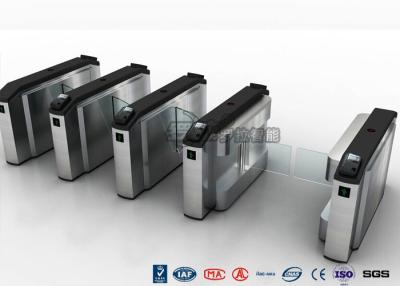 China Waist High Turnstile Security System with 600-1200mm Passage Width and 50 Persons/Minute Capacity for sale