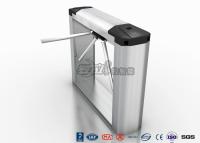 China 304 Stainless Steel Tripod Turnstile Gate - 1200mm x 990mm with 550mm Passage Width and CE Certification for sale