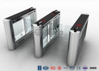 China Anti-Collision Walk Through Metal Swing Barrier Gate with 600mm Arm Length and 5 Million Cycle Durability for Bus Station Access Control for sale