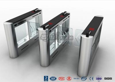 China Anti-Collision Walk Through Metal Swing Barrier Gate with 600mm Arm Length and 5 Million Cycle Durability for Bus Station Access Control for sale