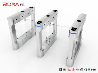 China 600mm 900mm Pedestrian Swing Gate Turnstile With Face Recognition for sale