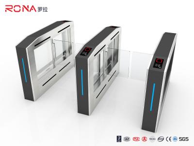 China CE ISO9001 Supermarket Entrance Turnstile 550mm Channel Width Pedestrian Flow Control for sale