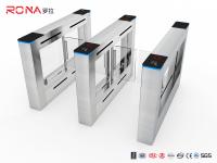 China SUS304 Swing Gate Turnstile 1400mm with Card Reader for Office Security Access Control for sale