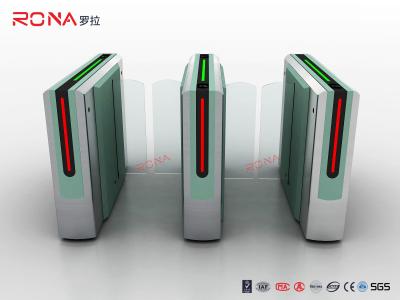 China Sliding Barrier Gate Turnstile Intelligent Electric Entrance Turnstile 304 Stainless Steel 500mm Passage Width for sale