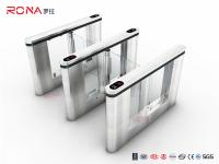 China V2.6 Main Board Acrylic Arm Speed Gate Turnstile 304 Stainless Steel Servo Motor 1600mm for sale