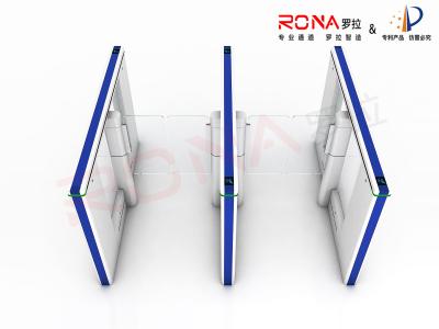 China 10 Pairs Infrared Sensors 304 Stainless Steel Speed Gate Turnstile for Library for sale