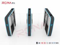 China Brushless Motor Swing Barrier Gate with QR Reader & Face Recognition 35 Person/Minute for Office Building for sale