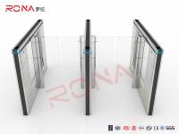 China Automatic Access Control Speed Gate Turnstile 6 Pairs Sensor 110VAC Brushless Servo Motor for sale