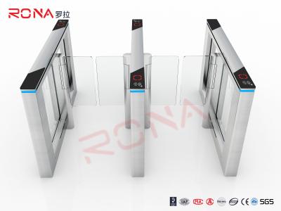 China Brushless Servo Motor Speed Gate Turnstile Access Control With Acrylic Arm for sale
