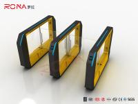 China Smart Infrared Sensor Swing Gate Turnstile 1600mm 140mm 1000mm DC36 Servo Motor for sale