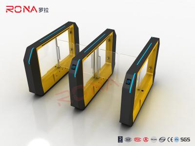 China Smart Infrared Sensor Swing Gate Turnstile 1600mm 140mm 1000mm DC36 Servo Motor for sale