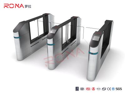 China Width 600-900mm 240V Pedestrian Turnstile Gate Fast Speed 0.2s Dry Contact for sale