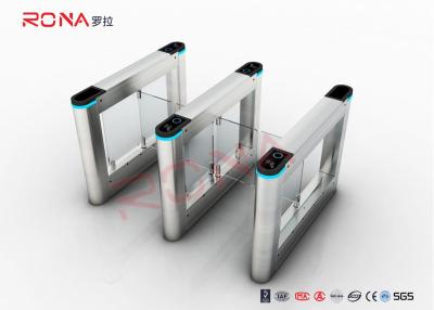 China Anti Collision Walk Through Swing Barrier Gate QR Code Recognition For Subway Station for sale