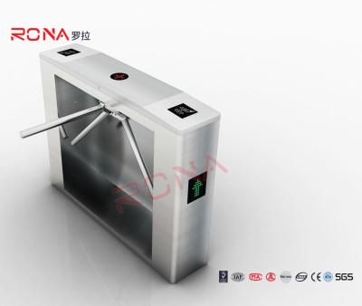 China Bi Directional Tripod Turnstile Gate Security Access System Half Height Turnstile for sale