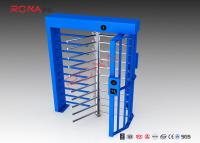 China RFID Card Reader Full Height Turnstile Fingerprint Stainless Steel Security Turnstile Gate for sale