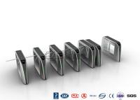 China Stainless Steel Electronic Access Control Turnstile RNCF1066 - 1210mm×310mm×1000mm with 30 Persons/Minute Capacity for sale