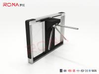 China Pedestrian Intelligent Security Tripod Turnstile Gate Access Control With LED Indicator for sale