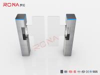 China 304 Stainless Steel Security Turnstile MCBF 3 Million Times Slim Waist Swing Entrance for sale