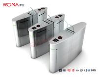 China Stainless Steel Sliding Turnstile 1410mm x 310mm x 990mm for Office Building Security for sale