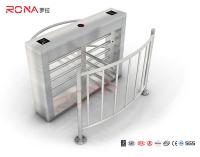 China AC220V Half Height Turnstile 1100mm x 1602mm Pedestrian Access Control with LED Indicators for sale
