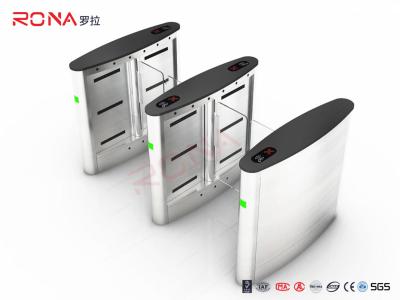China 304 Stainless Steel Speed Gate Turnstile 1100mm Long Lifespan Pedestrian Access Control for sale