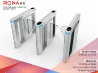 China Metal Security Flap Barrier Gate Anti Clamp With Id Card Passport Identification for sale