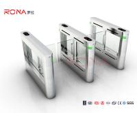 China Anti - Collision Walk Through Swing Barrier Gate With Card Reader System For Bus Station for sale