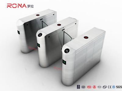 China Waist Height Turnstile Barrier Gate RFID Security System 990mm Height 550mm Passage for sale