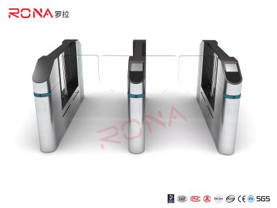 China 304 Stainless Steel Waist Height Turnstile Electric Access Control Turnstile 1600mm 980mm CE Approved for sale
