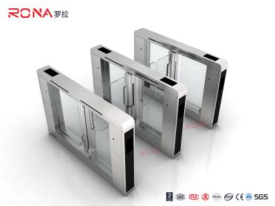 China Entry Access Control Speed Gate Turnstile Pedestrian Security Gate For Office Building for sale
