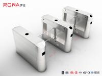 China Stainless Steel Swing Turnstile Barrier Gate 1600mm DC24V for Station Wharf Access Control for sale