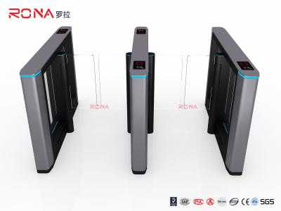 China Swing Barrier Speed Gate Turnstile Access Control System 1505mm for Bank for sale