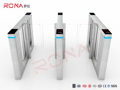 China 304 Stainless Steel Industrial Swinging Speedgate Turnstile L1600mm for Public Areas Access Control for sale