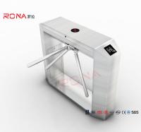 China 304 Stainless Steel Tripod Turnstile Mechanism 550mm Passage Width 8 Million Cycles MTBF for sale