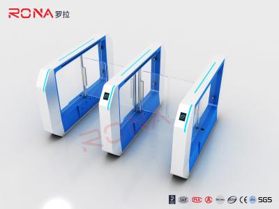China RFID Entrance Palm Print Swing Gate Turnstile Automatic With Various Clolors for sale