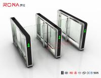 China Metal Security Swing Gate Turnstile Anti-Clamp 550-1000mm Handicap Card Reading for sale