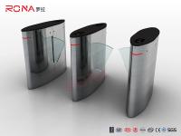 China SUS304 Stainless Steel Flap Barrier Gate 1210mm with 6 Sensor Pairs for sale