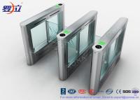 China RFID Card Reader Pedestrian Barrier Gate Access Control System DC24V 50W Brush Motor for sale