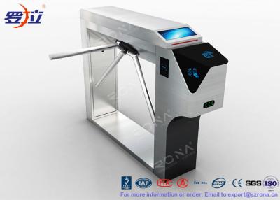 China Commercial Fastlane Tripod Turnstile Gate - 30 Persons/Minute Capacity, 550mm Passage Width, IP54 Rated Security Entrance for sale