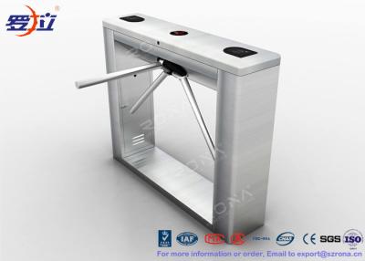 China Bridge Type Security Access Control Turnstile Electric with Counter 500mm Arm 12V DC Motor for sale