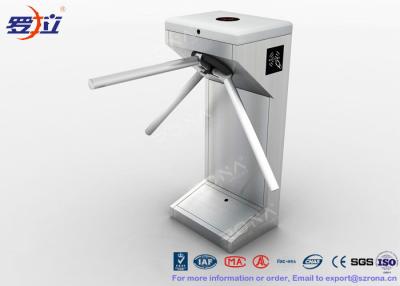 China Stainless Steel Bi - Directional Turnstile Security Gates With Fingerprint Ticketing System for sale