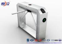 China 304 Stainless Steel Pedestrian Tripod Turnstile Gate with ID IC Reader Access Control System 1000mm Width for sale