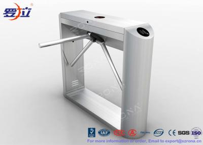 China 304 Stainless Steel Full Automatic Tripod Turnstile Gate DC 24V 1200mm for sale