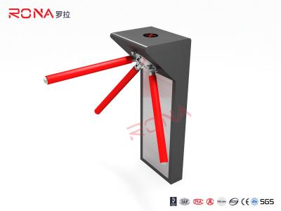 China Vertical Tripod Access Control Turnstile 304 Stainless Steel 360mm x 320mm x 980mm Outdoor for sale