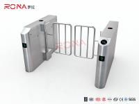 China 3 Lanes Automatic Swing Barrier Gate with Card Collector For Biometric Access Control for sale